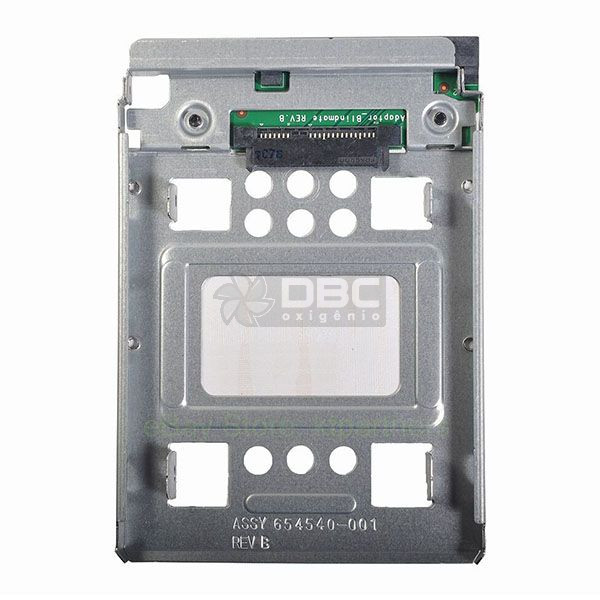 Bandeja Adaptador Sata Sas Original 654540-001 Hp 2.5 Pol Ssd para 3.5