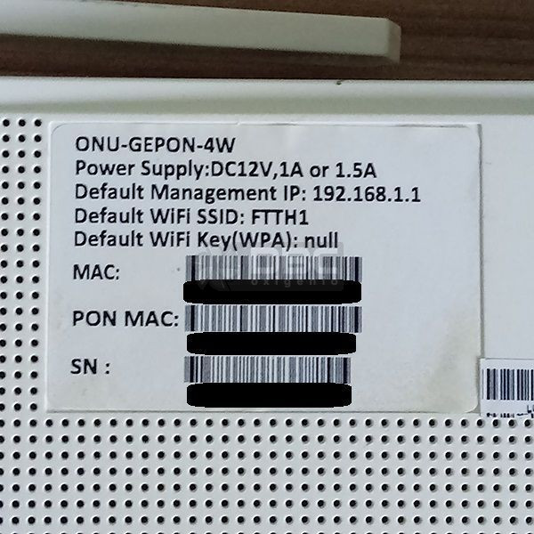 Kit 10 ONU EASY 4 LINK GEPON-4W (Casinha) Usados