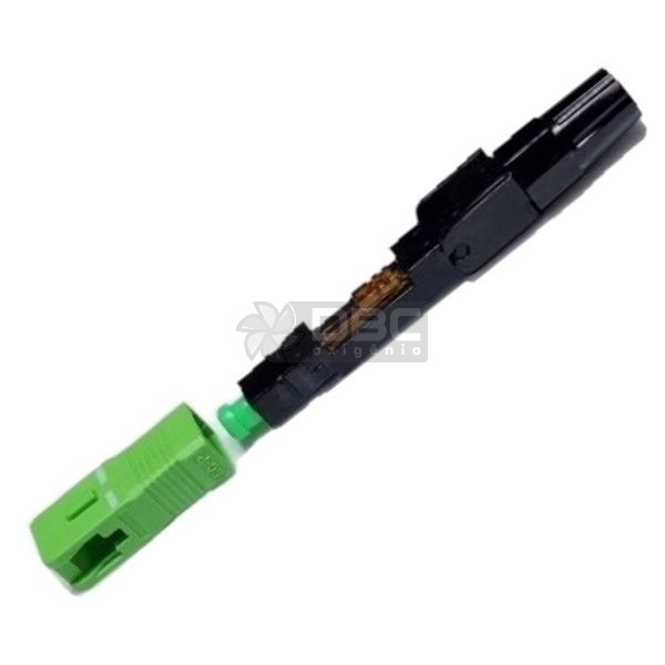 Conector Fast SC/APC Verde (Embalagem com 10 unidades)