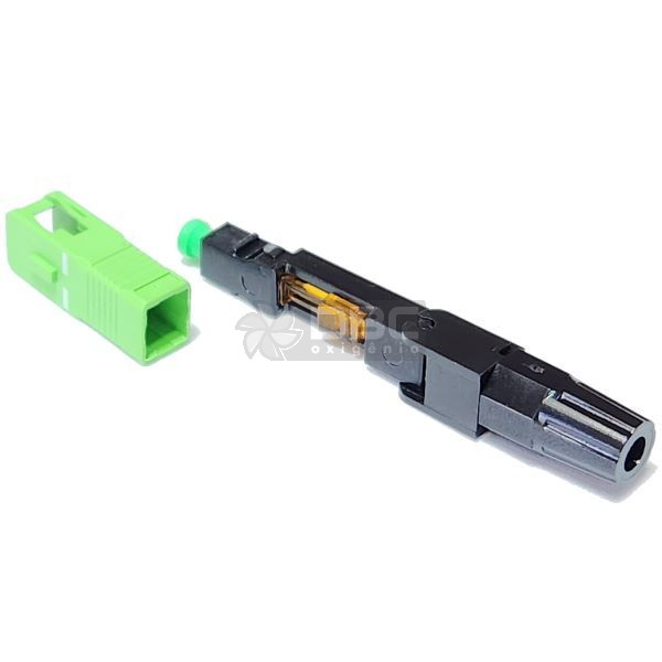 Conector Fast SC/APC Verde (Embalagem com 10 unidades)